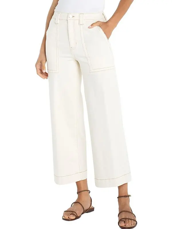 LIVERPOOL Stride High Rise Wide Leg Jeans - Seaside Dunes