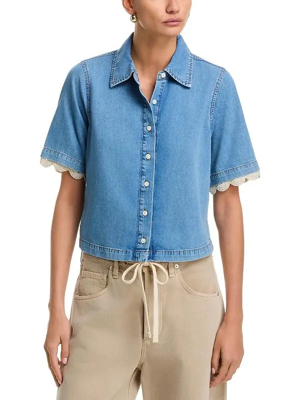 FRAME Crochet Top - Lacewing
