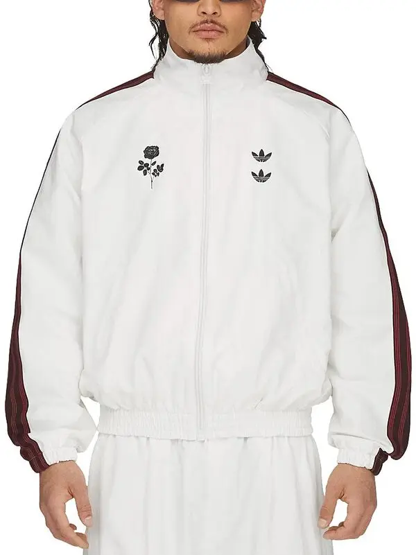 ADIDAS X WILLY CHAVARRIA Oversized Fit Woven Track Jacket - Off White
