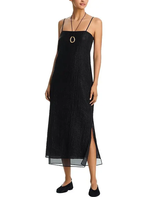 Rag & Bone Suki Dress Midi Length - Black