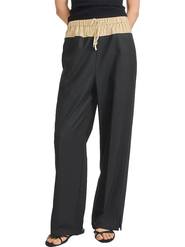 SAINT ART Adler Drawstring Trousers - Black