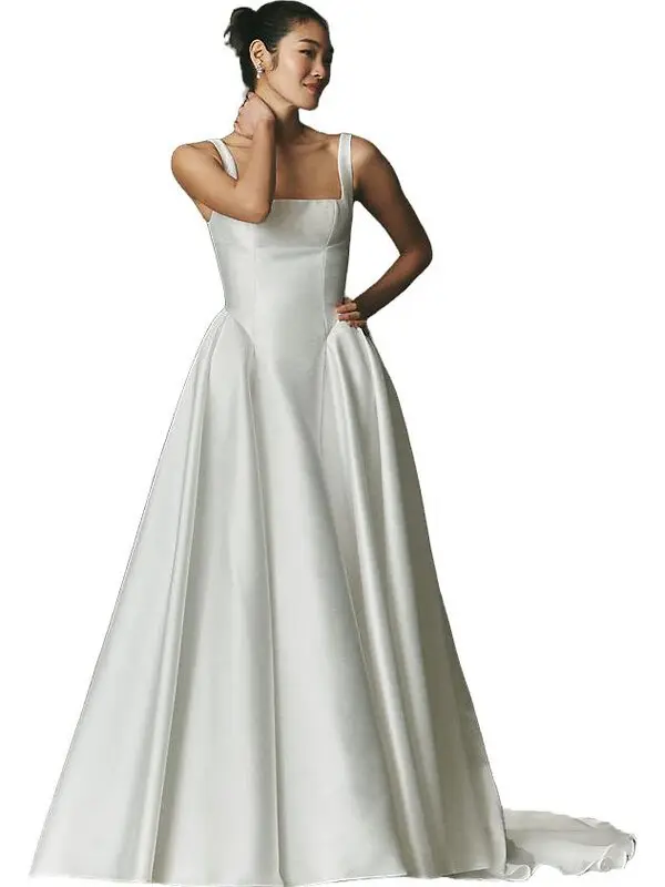 Jenny Yoo Robin Gown In Ivory - Light Ivory