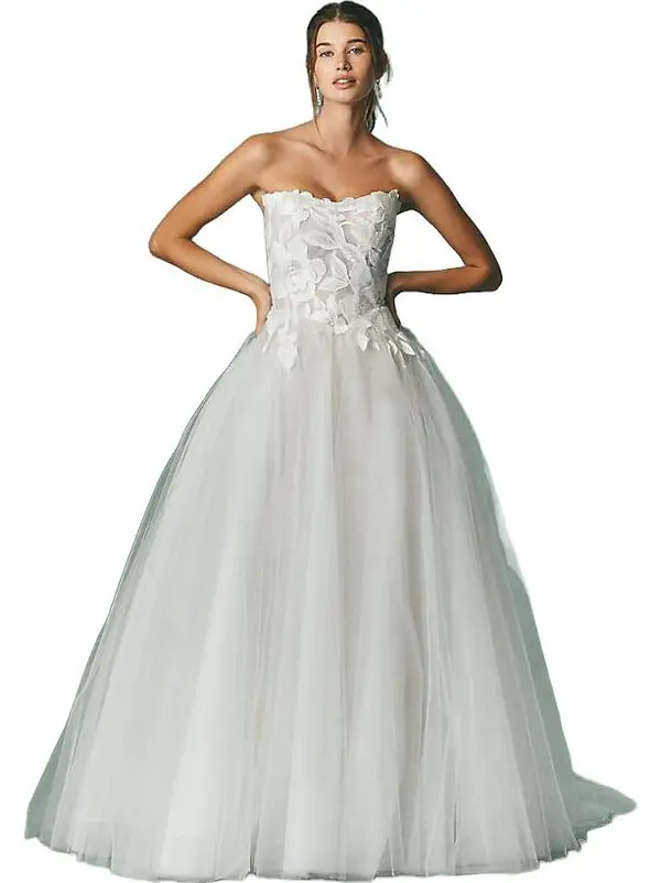 Jenny Yoo Mackensie Gown - French Vanilla