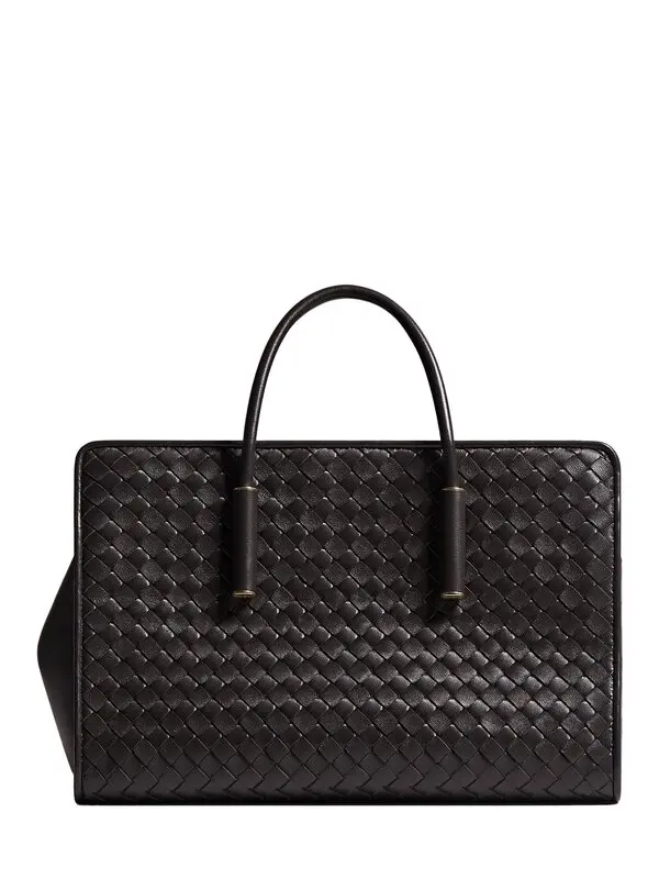 Bottega Veneta Small Barbara Tote - Espresso