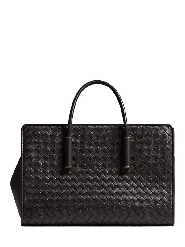 Bottega Veneta Small Barbara Tote - Espresso