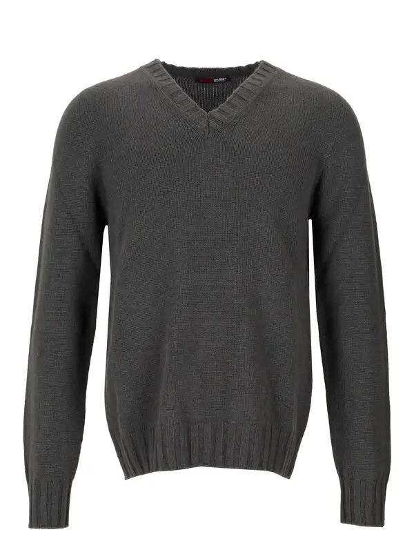 LA ROSE V-neck Blouse - Breen