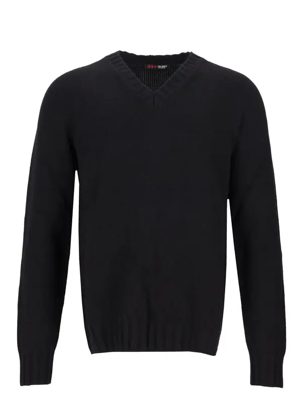 LA ROSE V-neck Blouse - Asphalt
