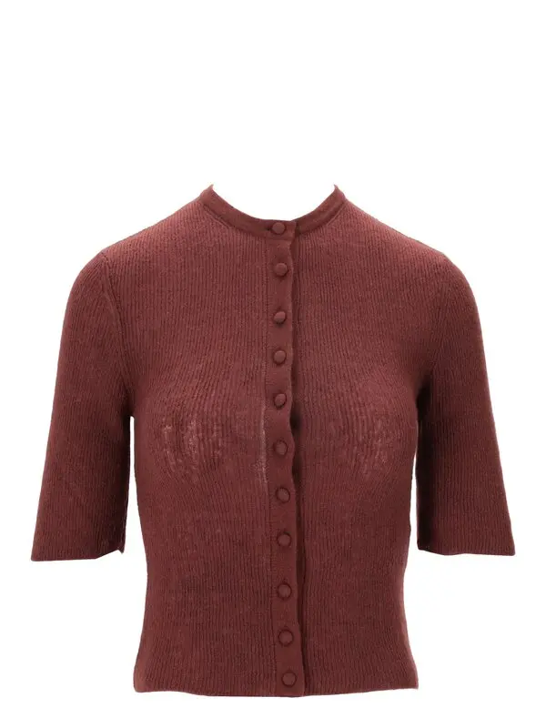 Citizens Of Humanity Tabitha Cardigan - Torrone (md Brown Red)