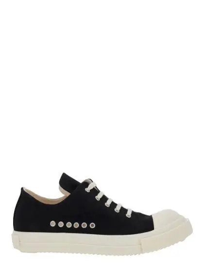 Rick Owens Extreme Low Sneakers - Black/milk/milk