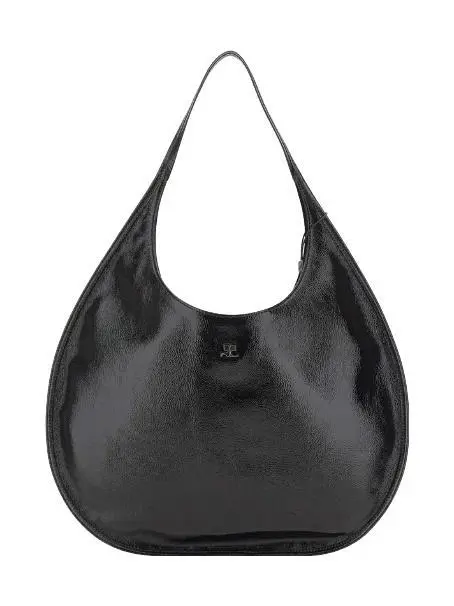 COURREGES Tote Flat Holy Naplack - Black