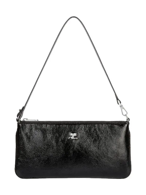 COURREGES Zipped Naplack Pouch - Black