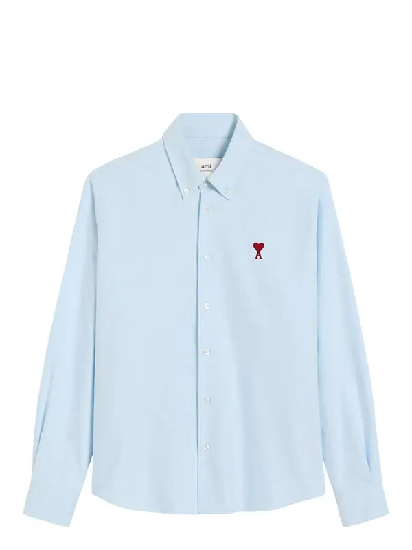 Ami De Coeur Cotton Shirt - Bleu Ciel