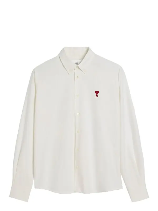 Ami De Coeur Cotton Shirt - Blanc Naturel