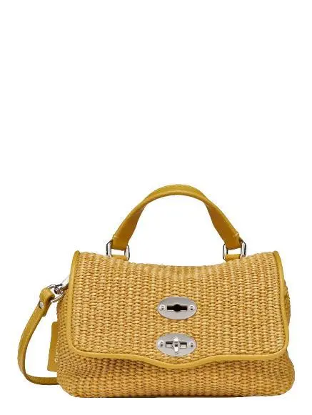 ZANELLATO Postina Vimini Baby Bag - Yellow Provenza