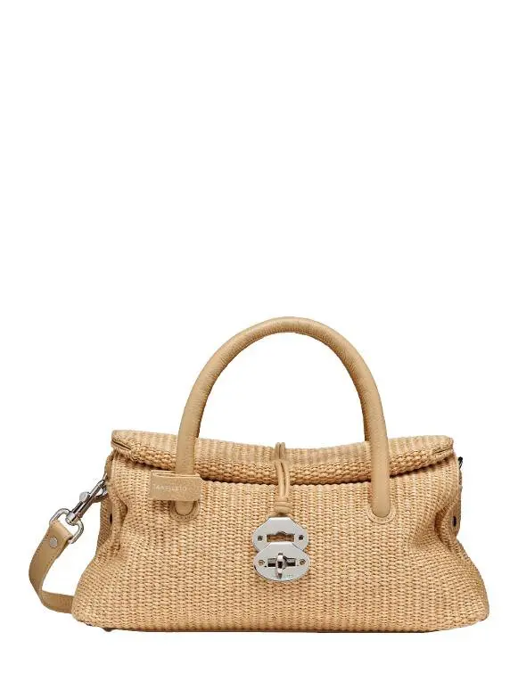 ZANELLATO Dotta Vimini S Bag - Beige Paprika Dolce