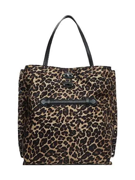 ZANELLATO A Spasso Rimboccata Tokyo Tote Bag - Black Zoo