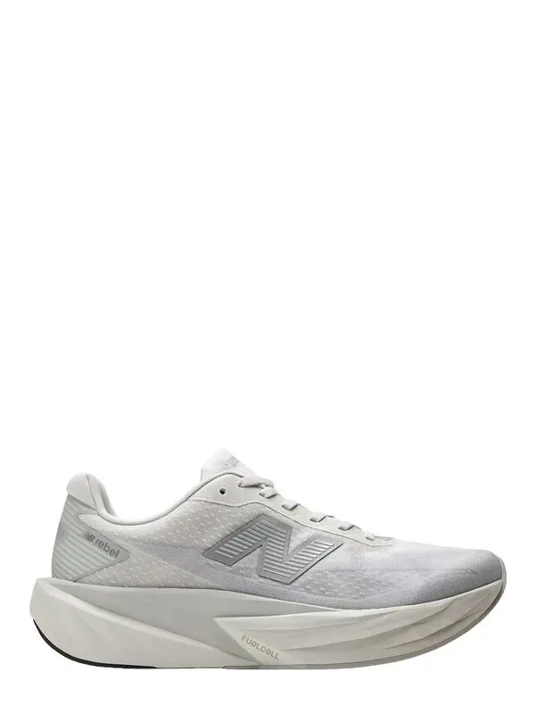NEW BALANCE Fuelcell Rebel V5 Grey Day Athletic Sneakers - Grey Matter/silver Metallic