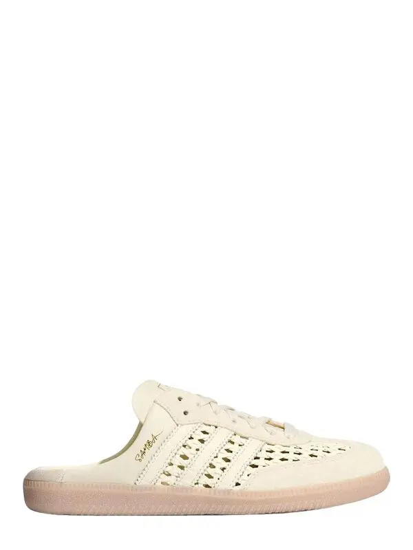 Adidas Samba Mule Woven Basketweave - Cream White/gum