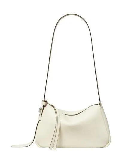 Tory Burch Romy Shoulder Bag - Light Cream