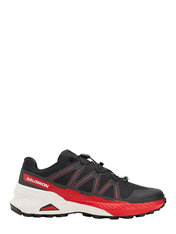 SALOMON Speedcross Peak Athletic Shoes - Black/asphalt/fiery Red