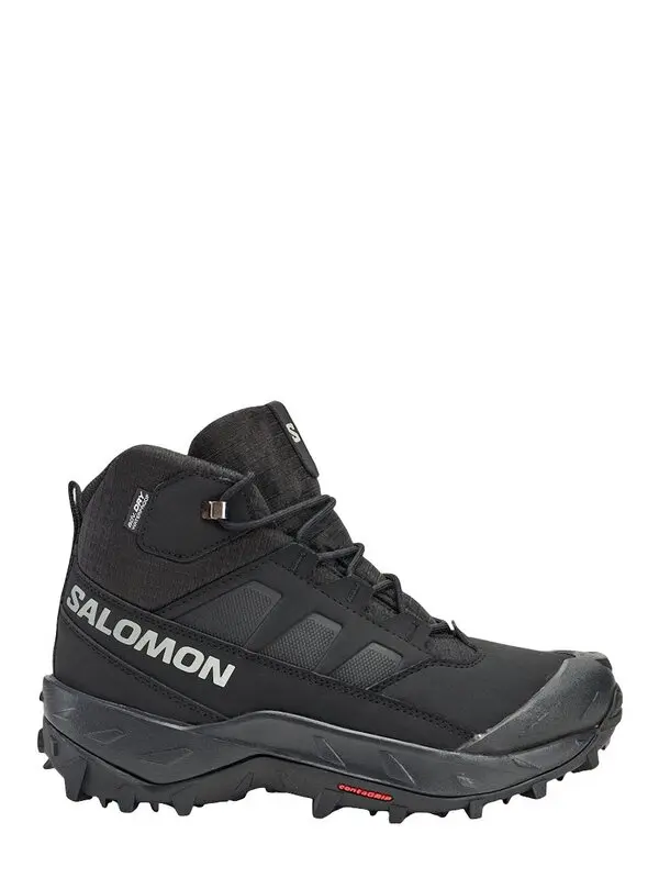 SALOMON Crosstrak Waterproof Boots - Black/asphalt