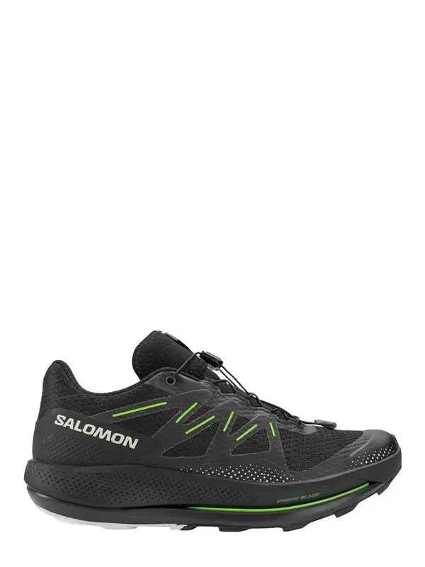 SALOMON Pulsar Trailin Athletic Sneakers - Black/green Gecko
