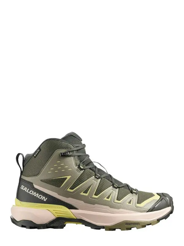 SALOMON X Ultra 360 Edge Mid Gore-tex Boots - Olive Night/aloe