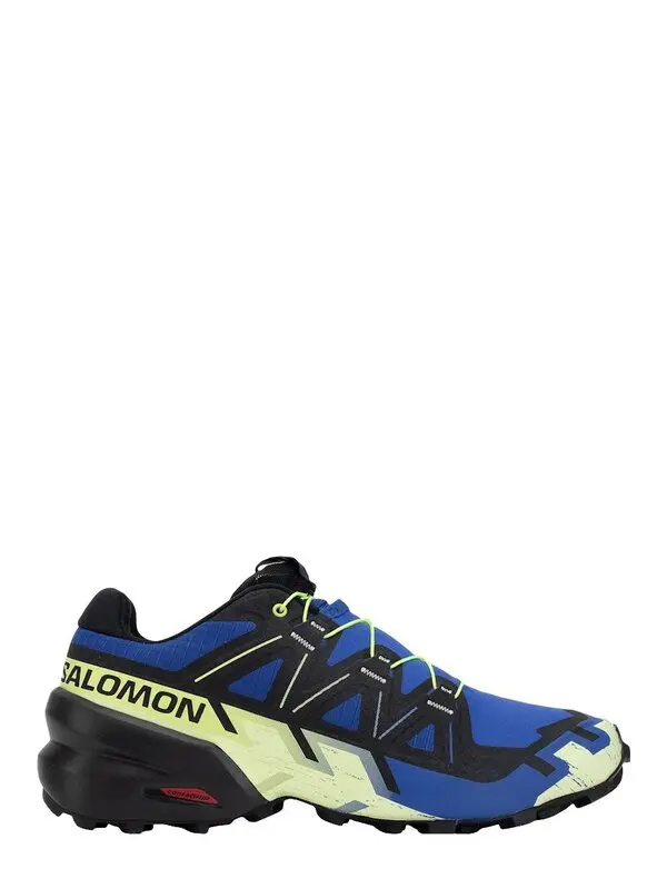 SALOMON Speedcross 6 Athletic Sneakers - Bluing/black/acid Lime