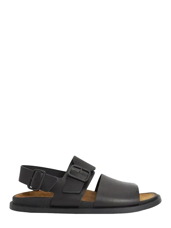 Camper Lluc Leather Sandals - Black