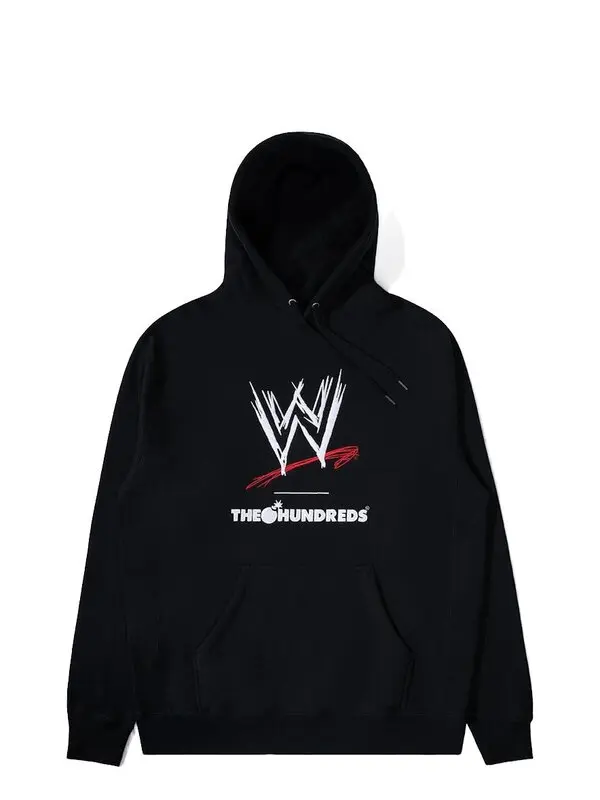 THE HUNDREDS X Wwe Pullover Hoodie - Black