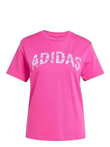 Adidas Graphic T-shirt - Semi Lucid Fuchsia