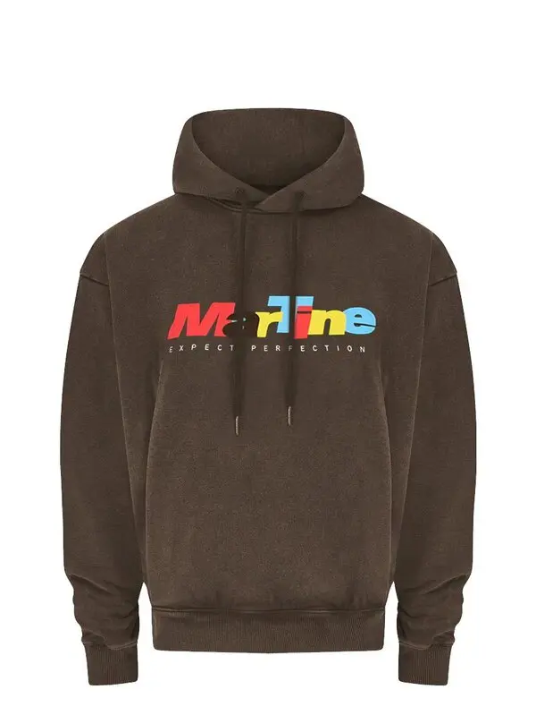Martine Rose Classic Hoodie Washed - Brown