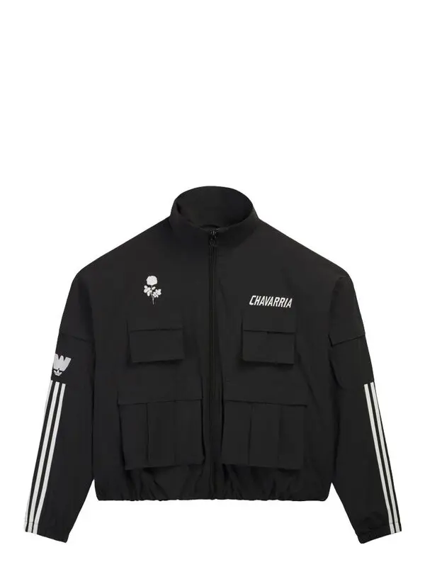 Adidas X Willy Chavarria Cargo Track Jacket - Black