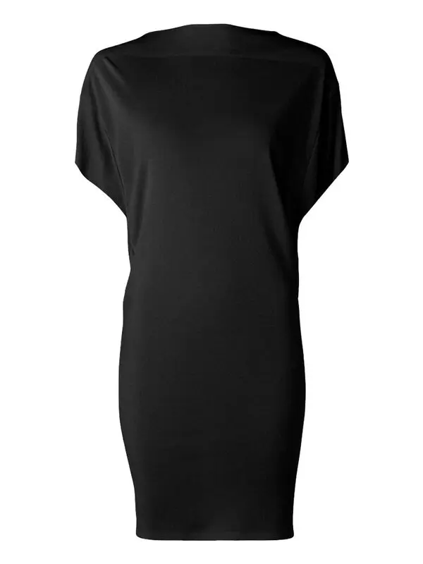 Jacquemus Mistral Short Sleeve Dress - Black