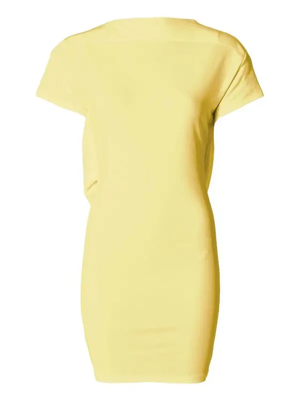 Jacquemus Mistral Short Sleeve Dress - Yellow