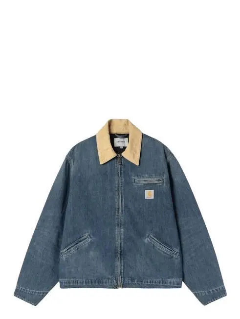 Carhartt Wip Og Detroit Jacket - Dark Used Wash