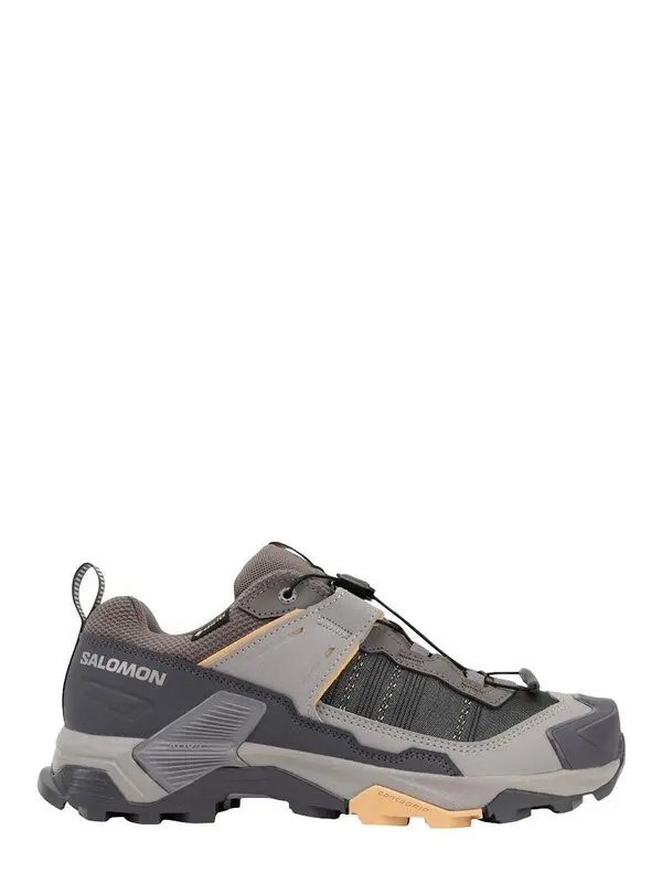 SALOMON X Ultra 5 Goretex Athletic Sneakers - Plum Kitten/nine Iron/soft Clay