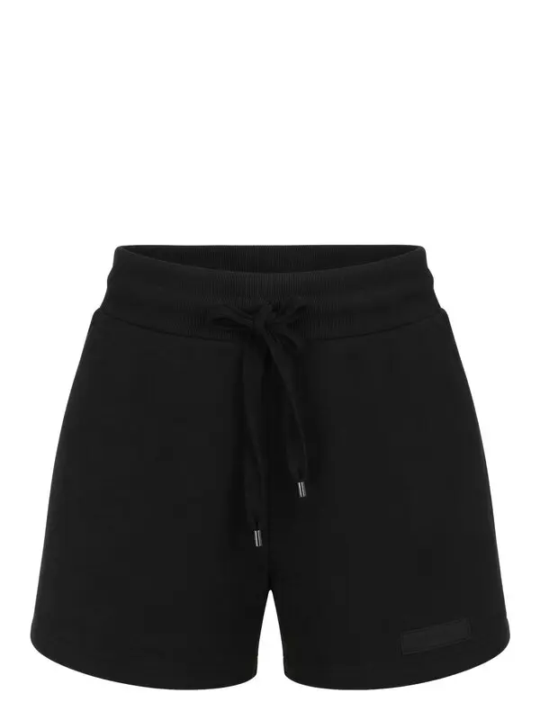 MODRN STUDIO Ultra-soft Cotton Lounge Shorts - Black