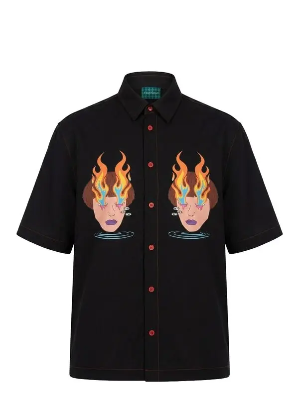 KING NAKED Meanwhile Shirt - Black