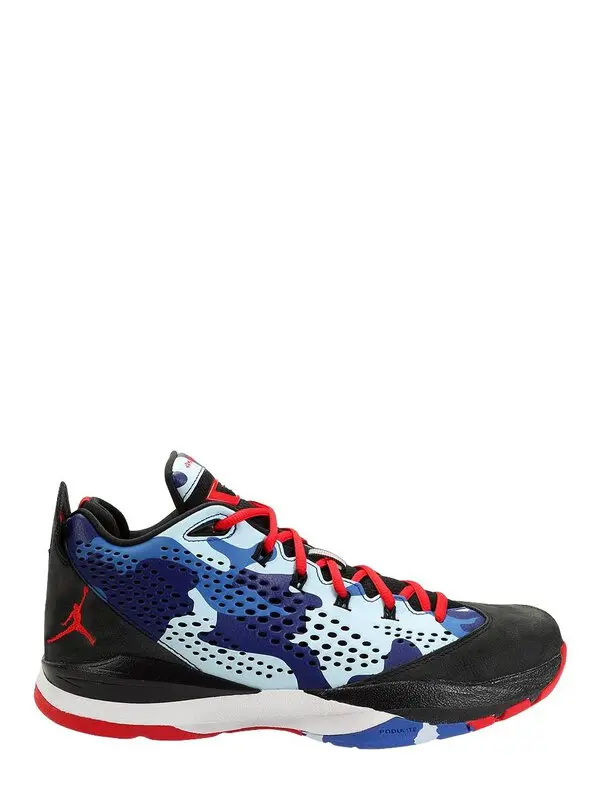 JORDAN Cp3.vii Clippers Camo Athletic Sneakers - Blue