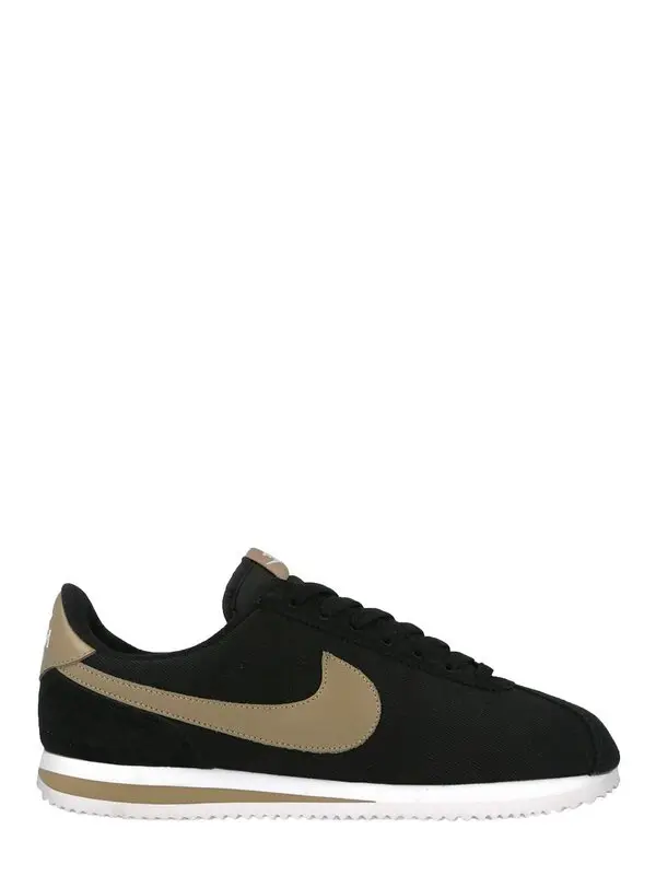 Nike Cortez Basic Premium Qs 'desert Camo' Sneakers - Black