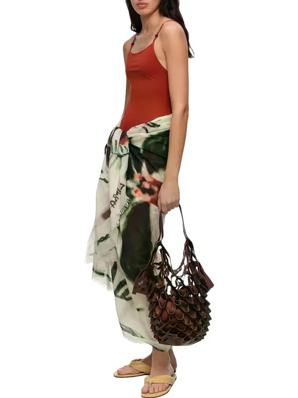 Bimba Y Lola Cala Leather Shoulder Bag - Brown