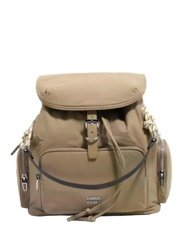 Bimba Y Lola Buckle-fastening Drawstring Backpack - Brown