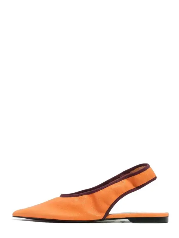 Bimba Y Lola Slingback Ballet Flats - Orange