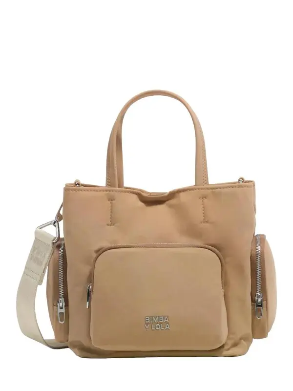 Bimba Y Lola Small Pocket Cross Body Bag - Brown