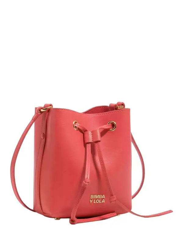 Bimba Y Lola Mini Bucket Bag - Red