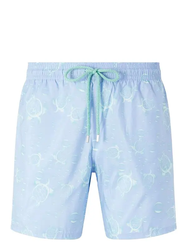 Vilebrequin Mahina Printed Swim Shorts - Blue