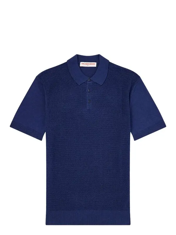 GOD'S TRUE CASHMERE Lightning Checked Cashmere Shirt - Blue