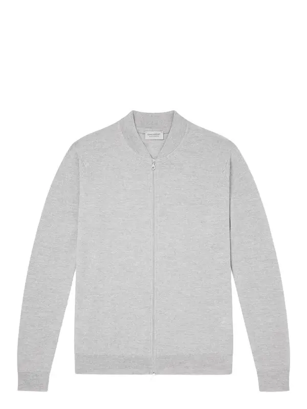 GOD'S TRUE CASHMERE Lightning Checked Cashmere Shirt - Gray
