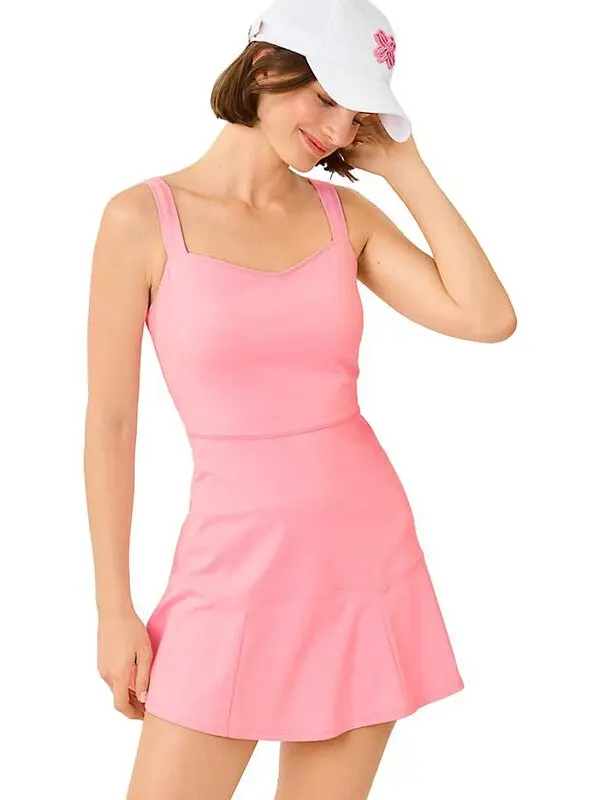 Lilly Pulitzer® Upf 50+ Luxletic Tarrington Active Dress - Conch Shell Pink